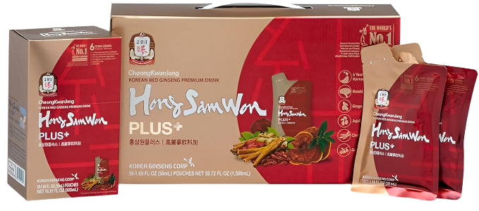 Jung Kwan Jang Hong Sam Won Plus 50ml*30ea – KoCoSupply